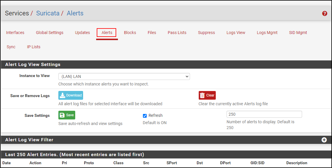 Suricata - Cyber Defence Kit
